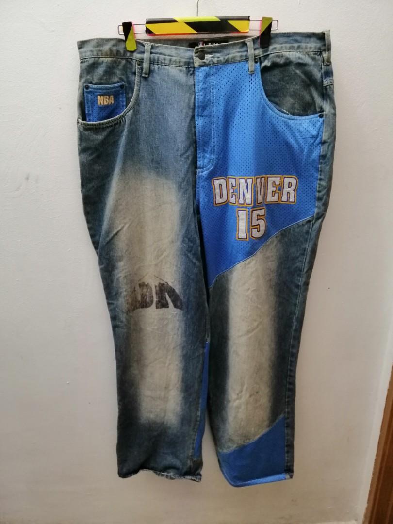 NBA denver Anthony 15 jeans UNK denim (size 39), Men's Fashion, Bottoms ...