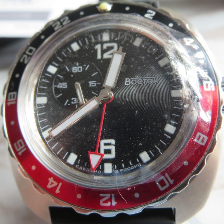 New Vostok Boctok Coke GMT Amphibia Amfibia, Automatic, Stainless Steel ...