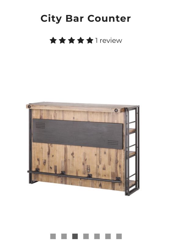 Nook and Cranny Bar counter and Bar Chairs/Stools, Furniture & Home ...