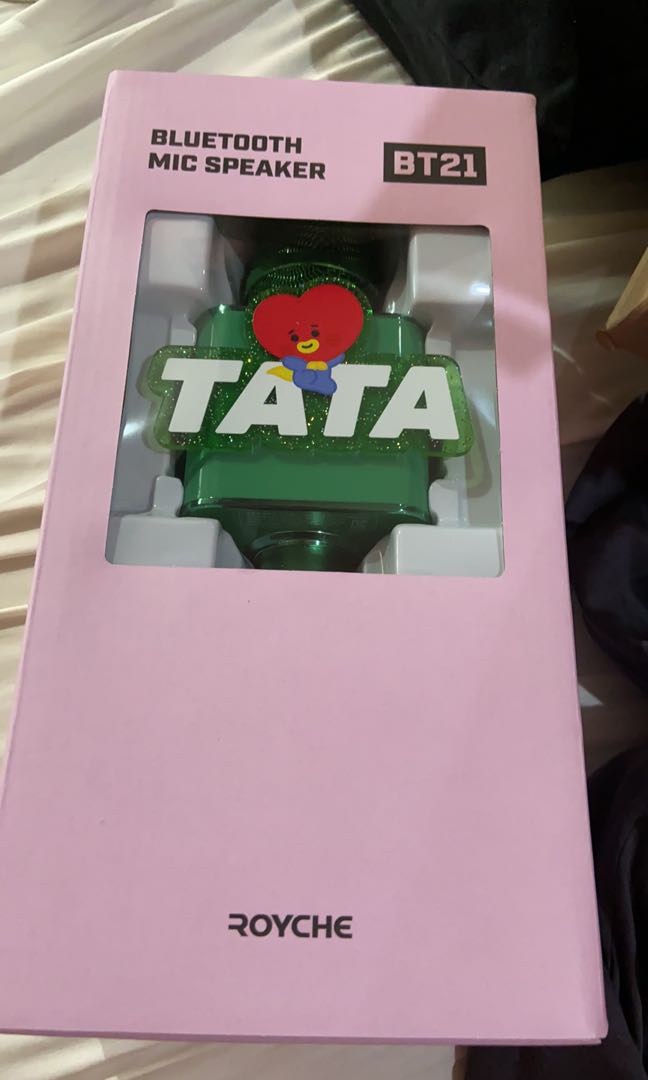 ON HAND BT21 Tata Bluetooth Mic, Hobbies & Toys, Memorabilia & Collectibles, K-Wave on Carousell