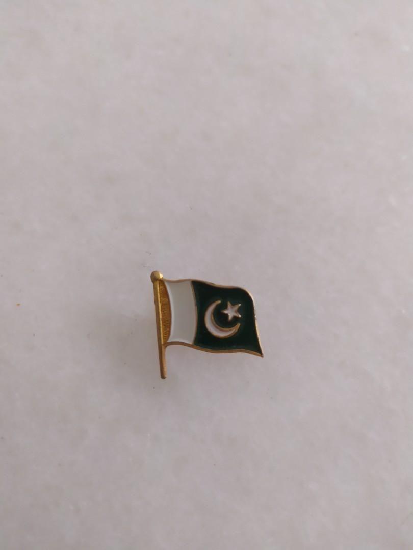 Pakistan Flag Pin Badge, Hobbies & Toys, Collectibles & Memorabilia ...