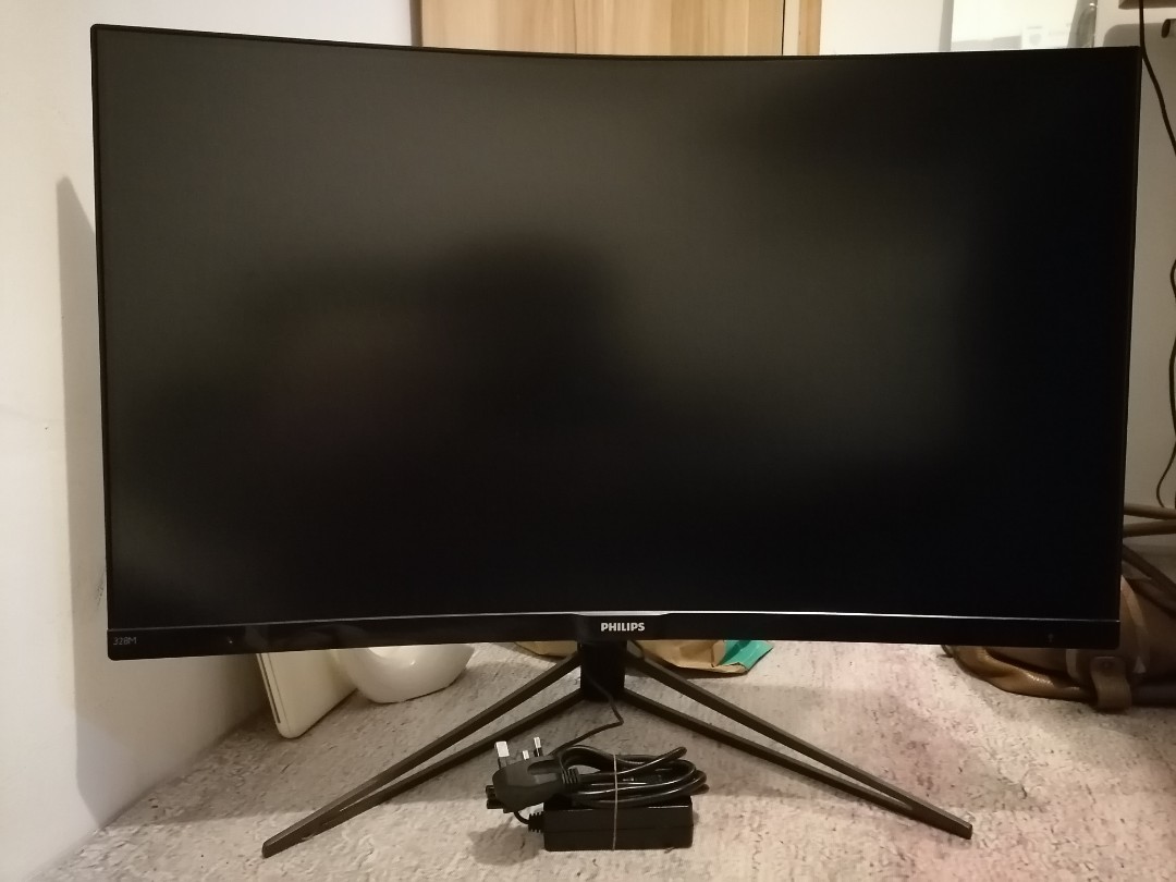 Philips 32" Bezel Less Gaming Curved Monitor, Computers & Tech, Parts ...