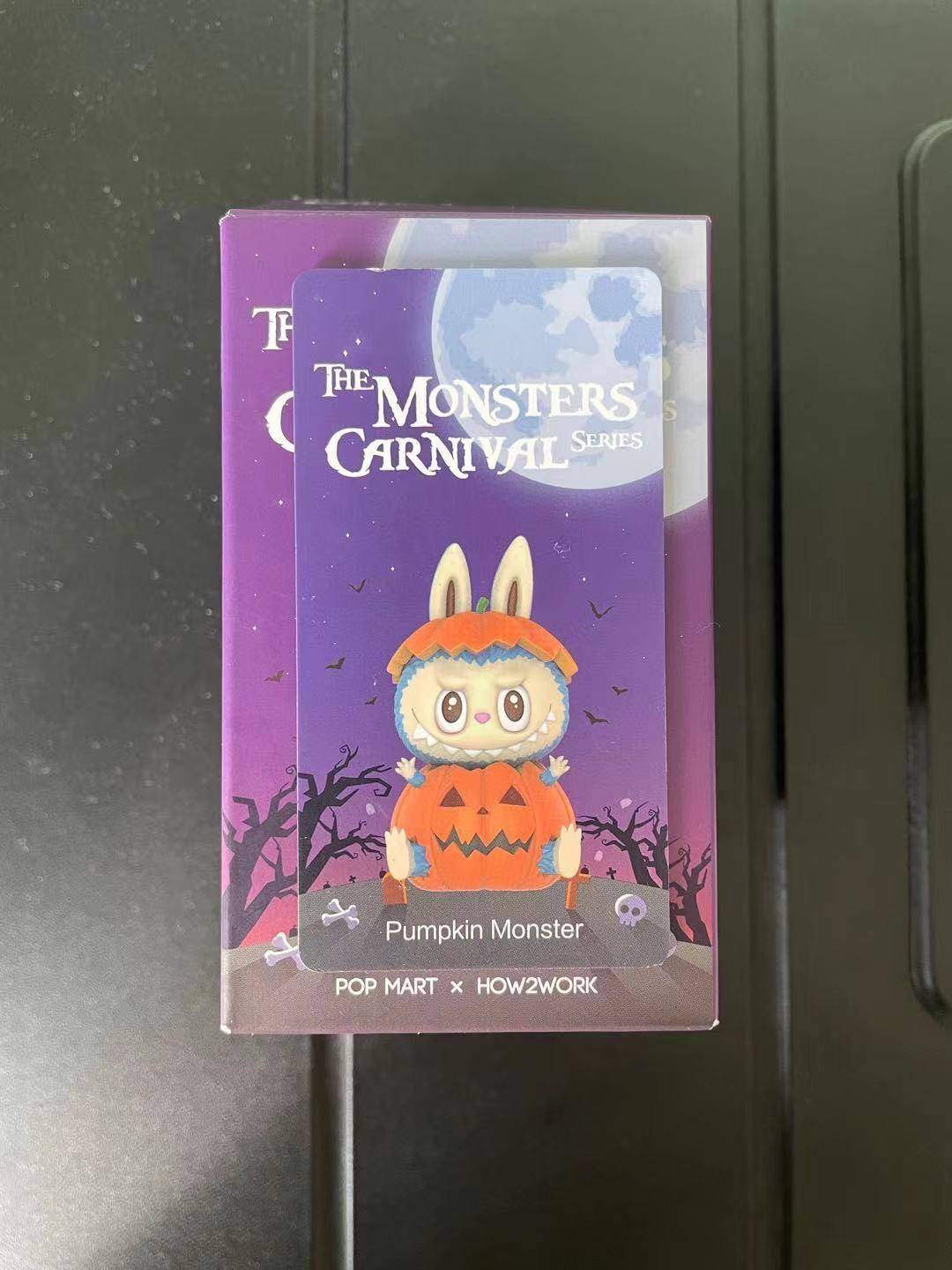 POPMART labubu pumpkin, Hobbies & Toys, Toys & Games on Carousell