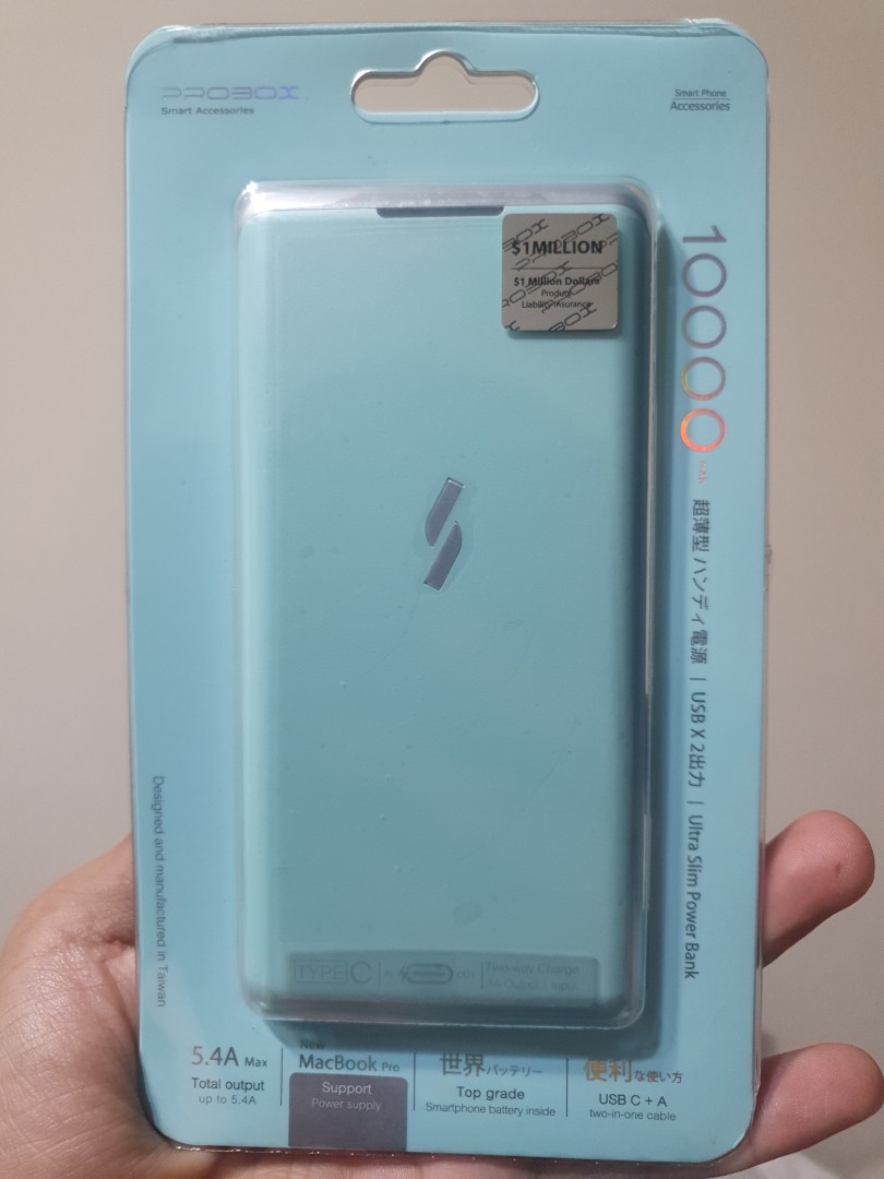 Probox 10000mah Powerbank original price $79, Mobile Phones & Gadgets ...