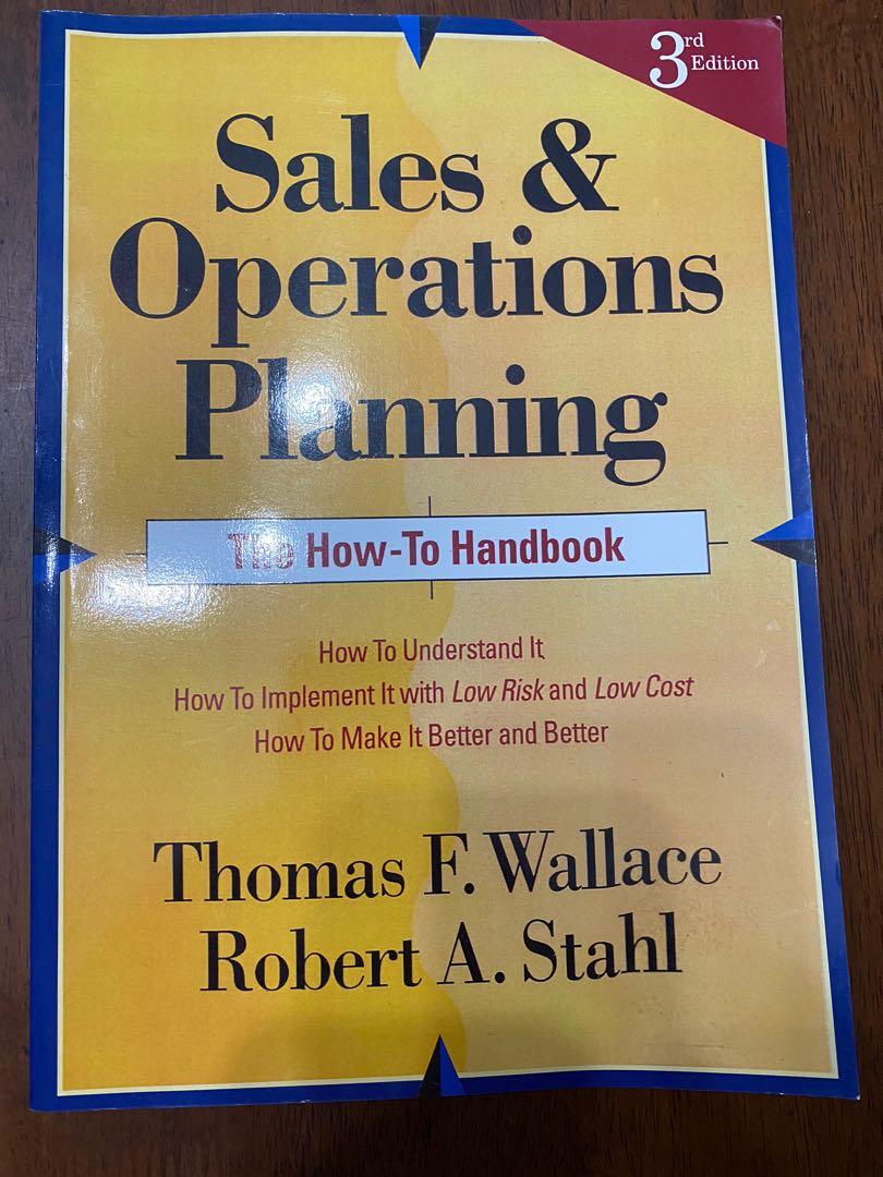 Sales & operations planning APICS CSCP/CPIM, Hobbies & Toys, Books ...