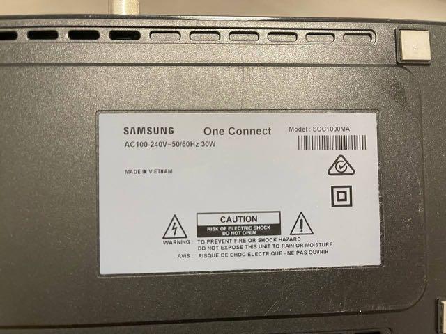 Samsung TV One Connect Box (Full Package), TV & Home Appliances, TV ...