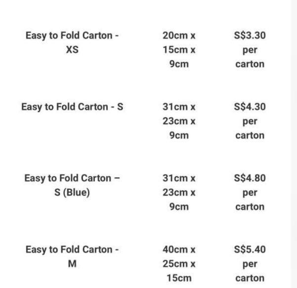 Singpost Carton Box Size M, Everything Else on Carousell