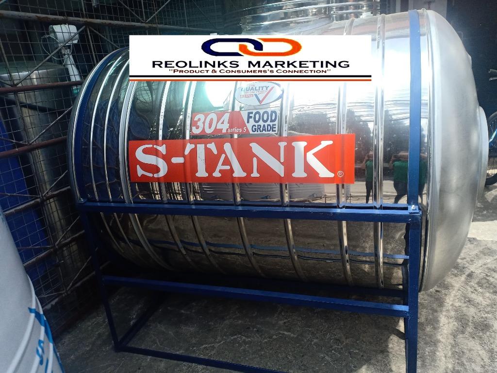 STANK Stainless Steel Water Tank 2000 Liters Horizontal, Furniture ...