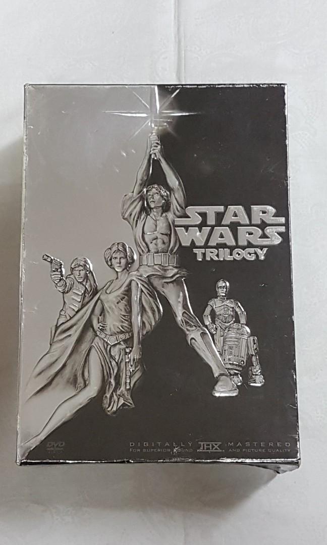Star Wars Trilogy DVD Box Set, Hobbies & Toys, Music & Media, CDs ...