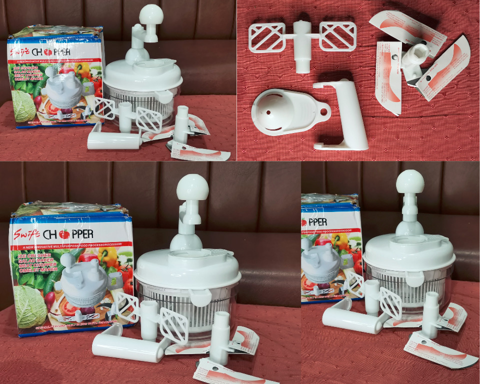 SWIFT CHOPPER FOOD PROCESSOR MANUAL, Furniture & Home Living ...