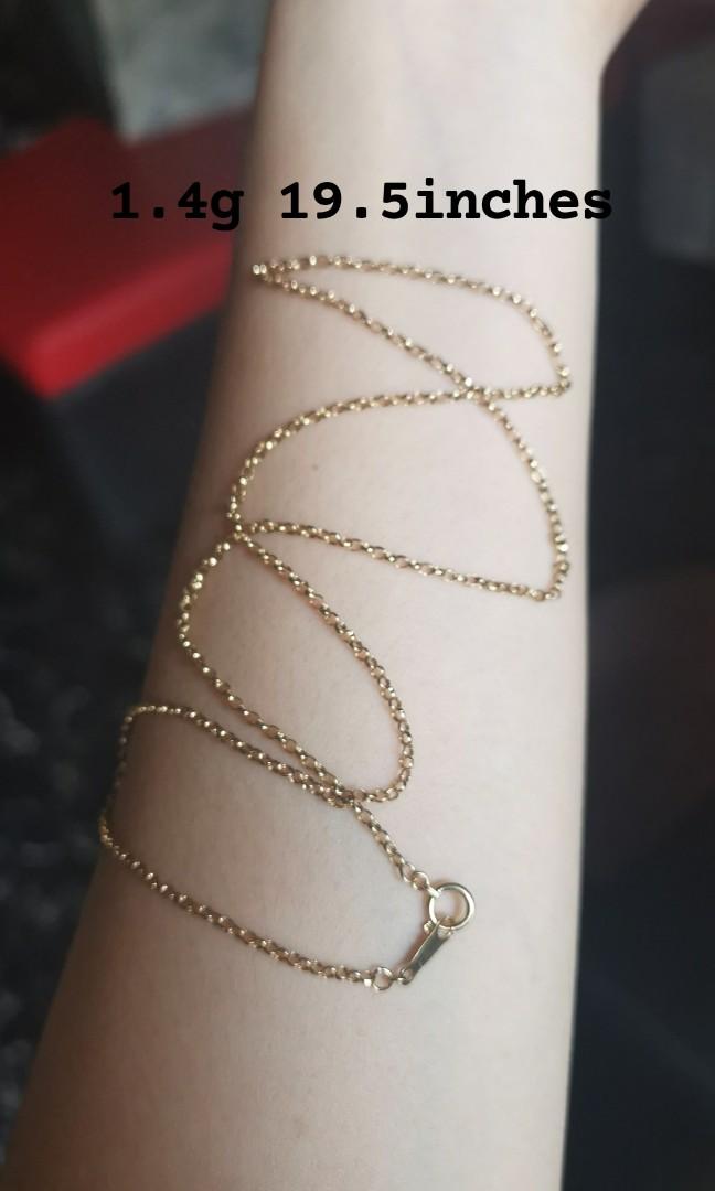 Taoco Chain Japan gold 18k, Luxury, Accessories on Carousell