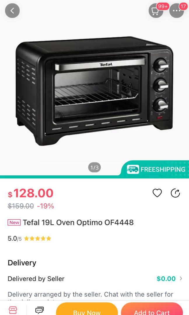 Tefal oven Optimo 19l, TV & Home Appliances, Kitchen Appliances, Ovens ...