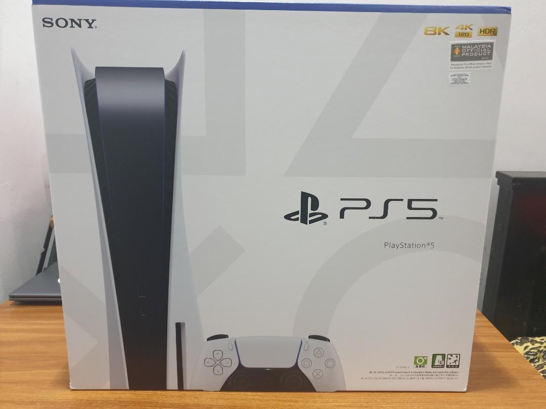 Trade in old PS4 to PS5 Disc Edition Malaysia set, Video Gaming, Video ...