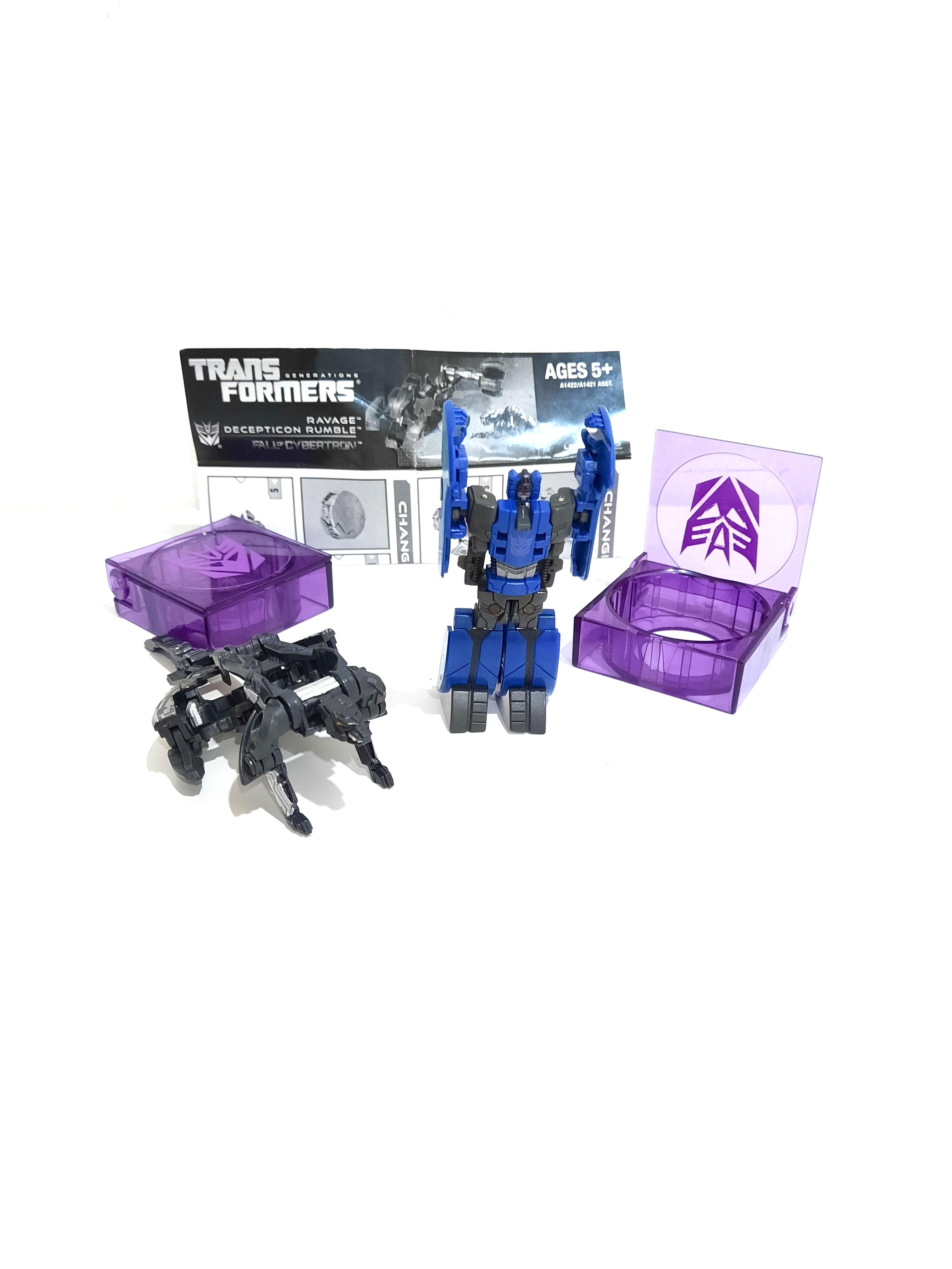 Transformers FOC - decepticon ravage & rumble, Toys & Collectibles ...