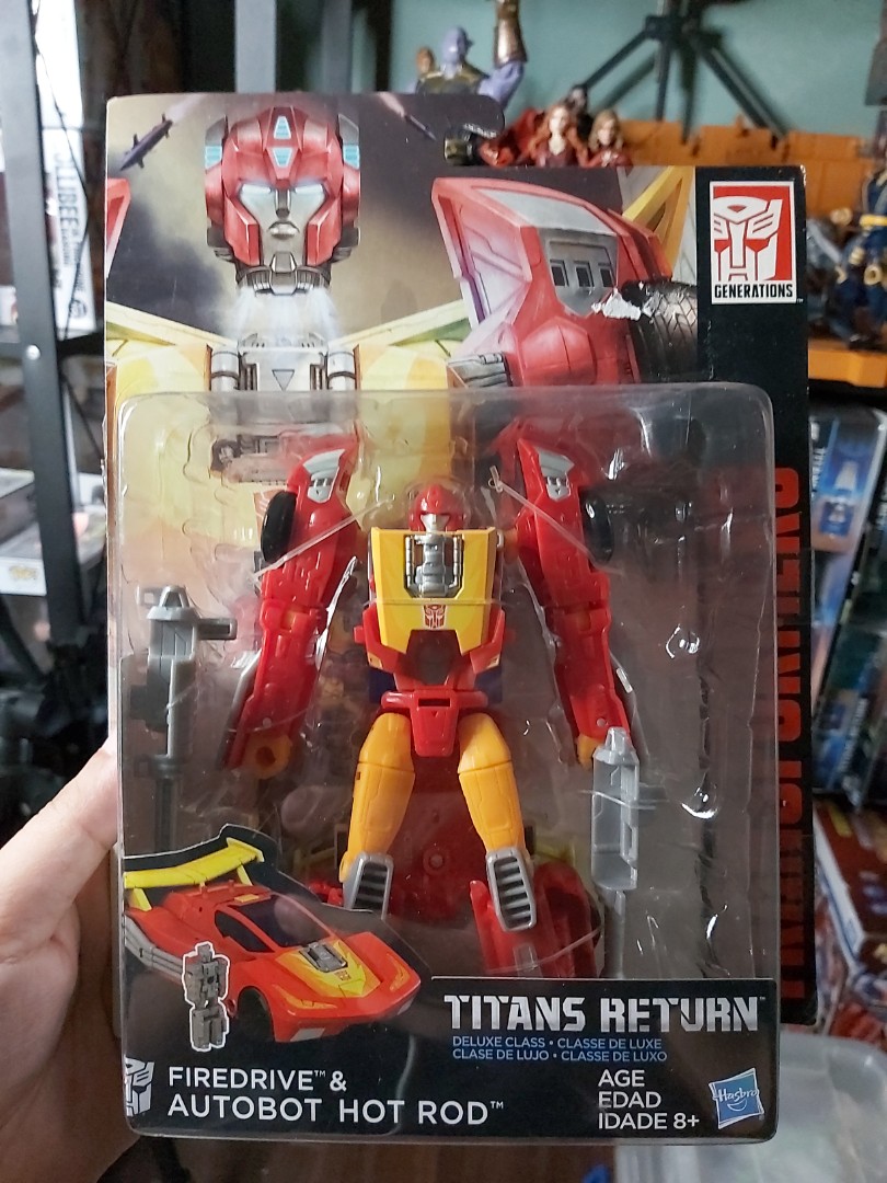 Transformers Titans Return Hot Rod, Hobbies & Toys, Toys & Games on ...