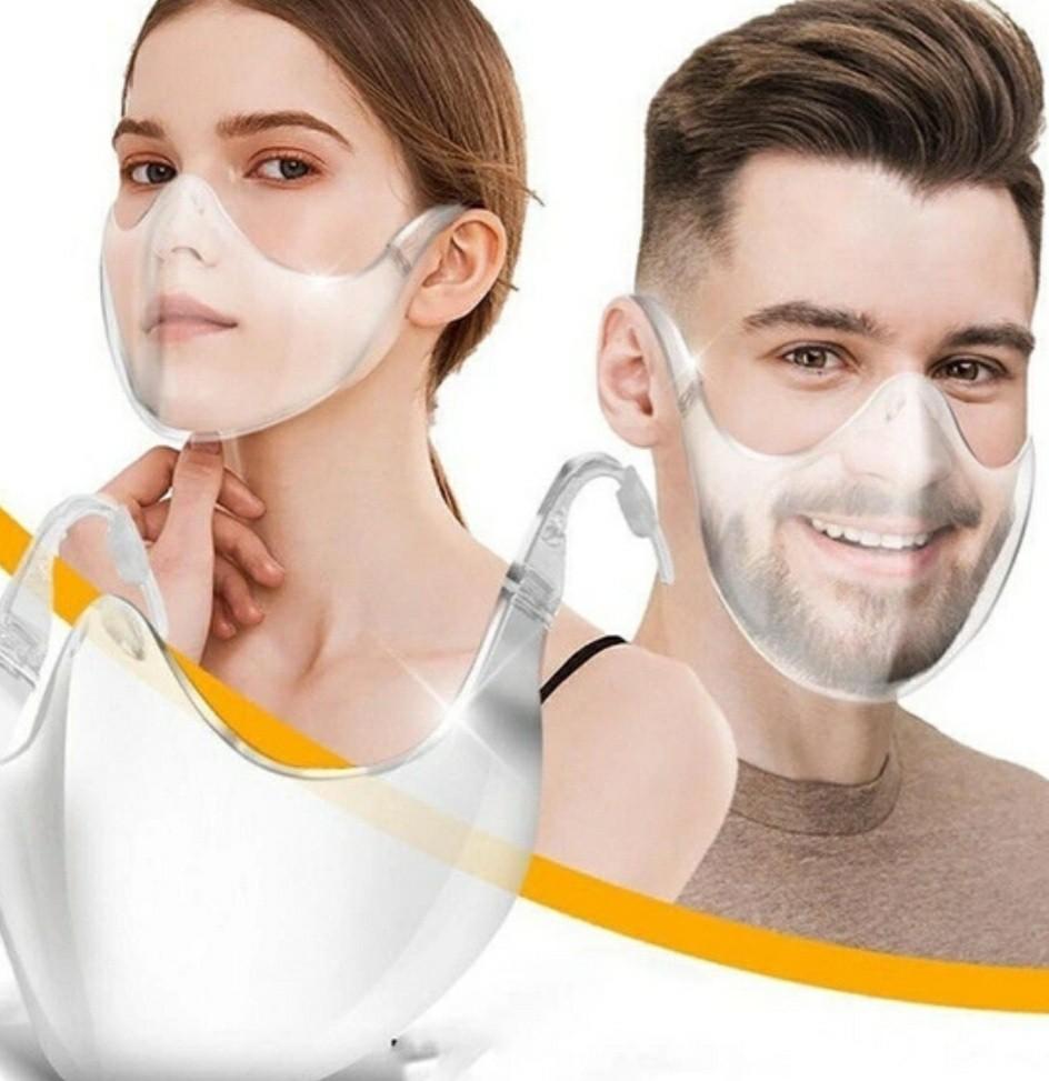 Transparent / Clear Mask, Health & Nutrition, Face Masks & Face Shields ...