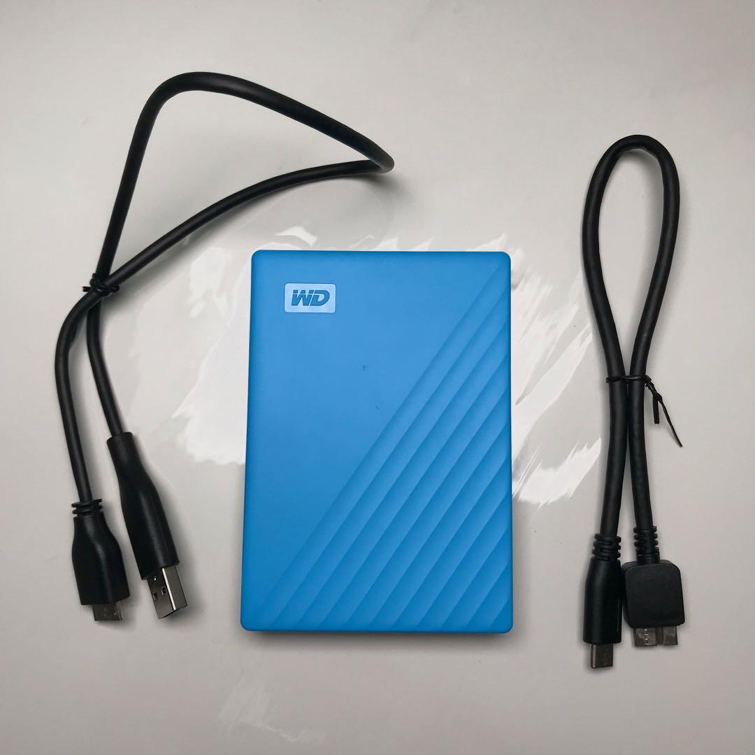 Western Digital Portable External Hard Drive, Blue, 5TB HDD, Computers ...