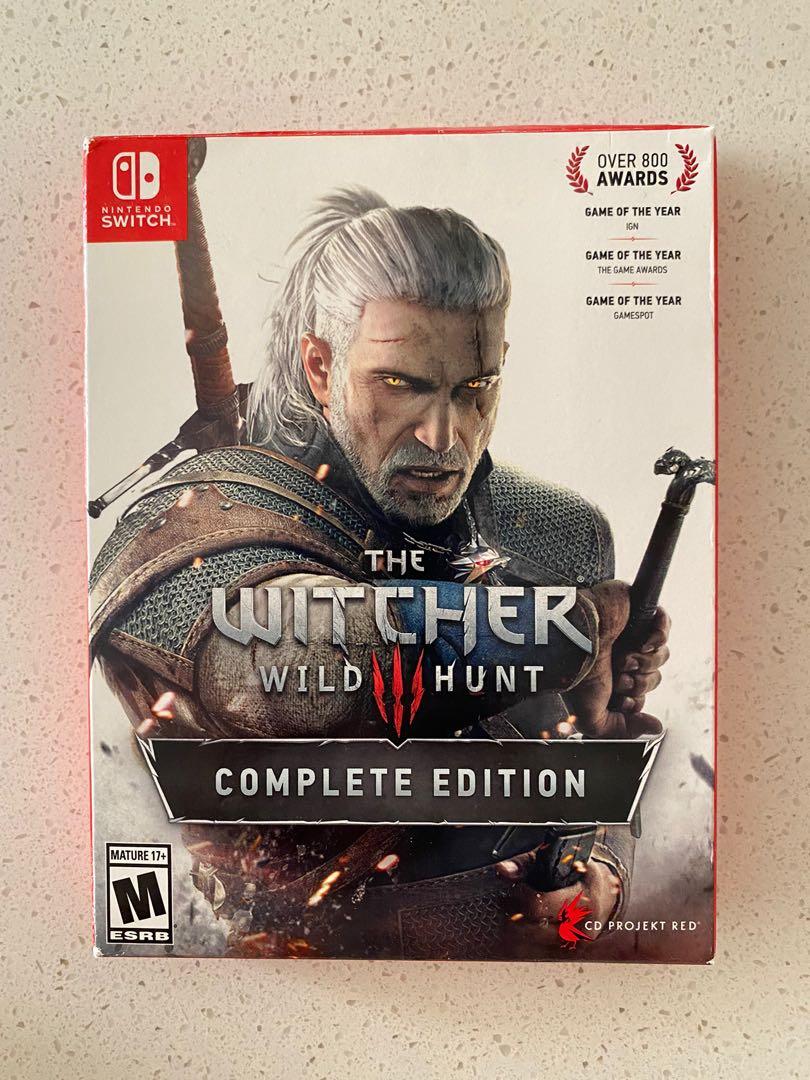 Witcher Nintendo Switch Game, Video Gaming, Video Games, Nintendo on ...