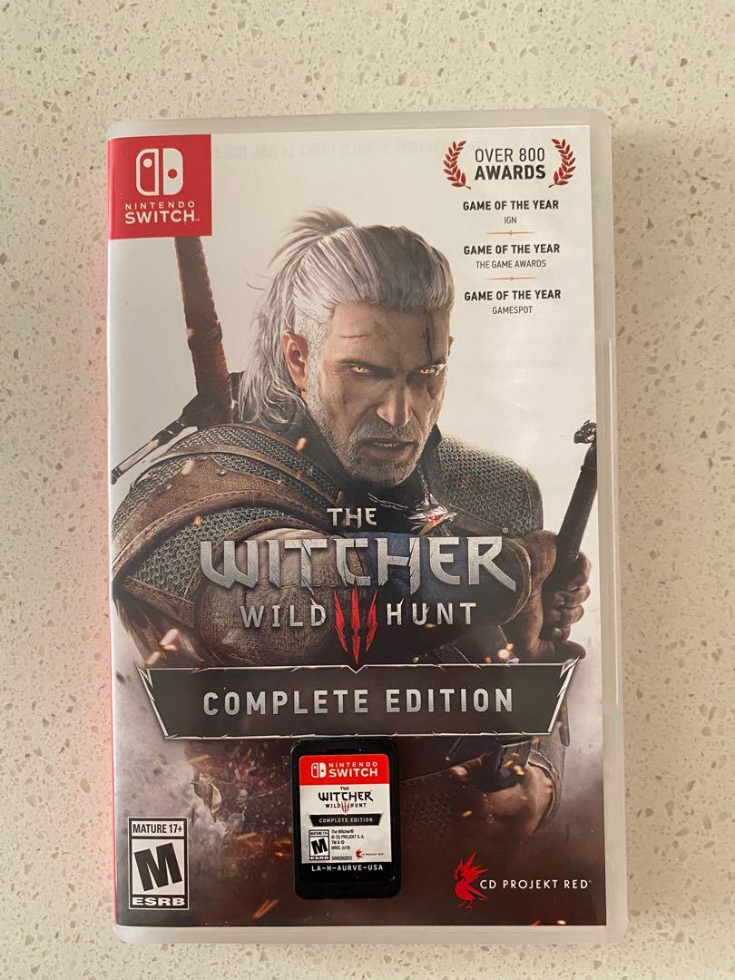 Witcher Nintendo Switch Game, Video Gaming, Video Games, Nintendo on ...