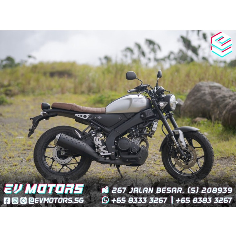 YAMAHA XSR155 / XSR 155 SILVER, Motorcycles, Motorcycles for Sale ...