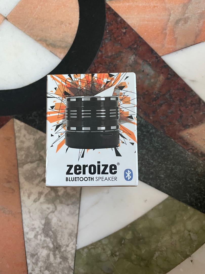 《全新》zeroize Bluetooth speaker 藍牙喇叭, 音響器材, Soundbar、揚聲器、藍牙喇叭、耳擴 - Carousell
