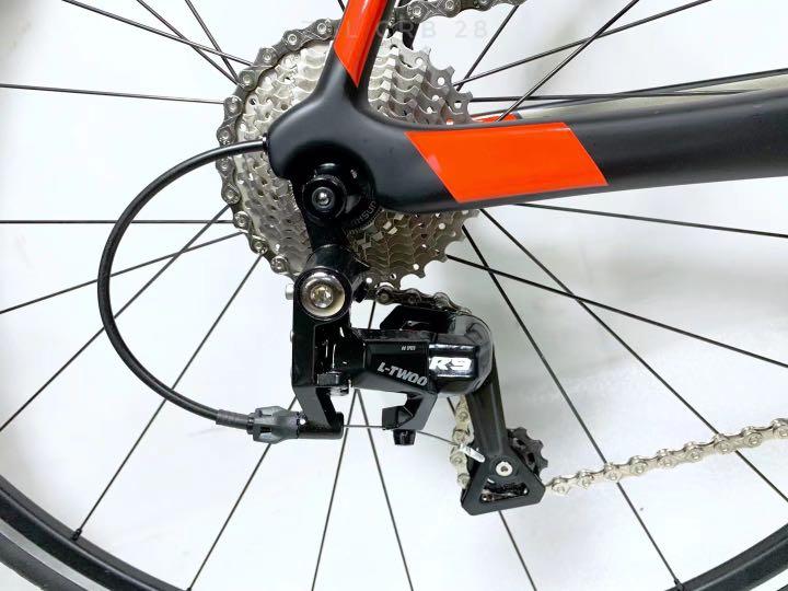 7.9kg 全新zgl crb28碳纖維公路車 藍圖ltwoo 22速套件 skc鋁合金輪組 carbon roadbike, 運動產品 ...