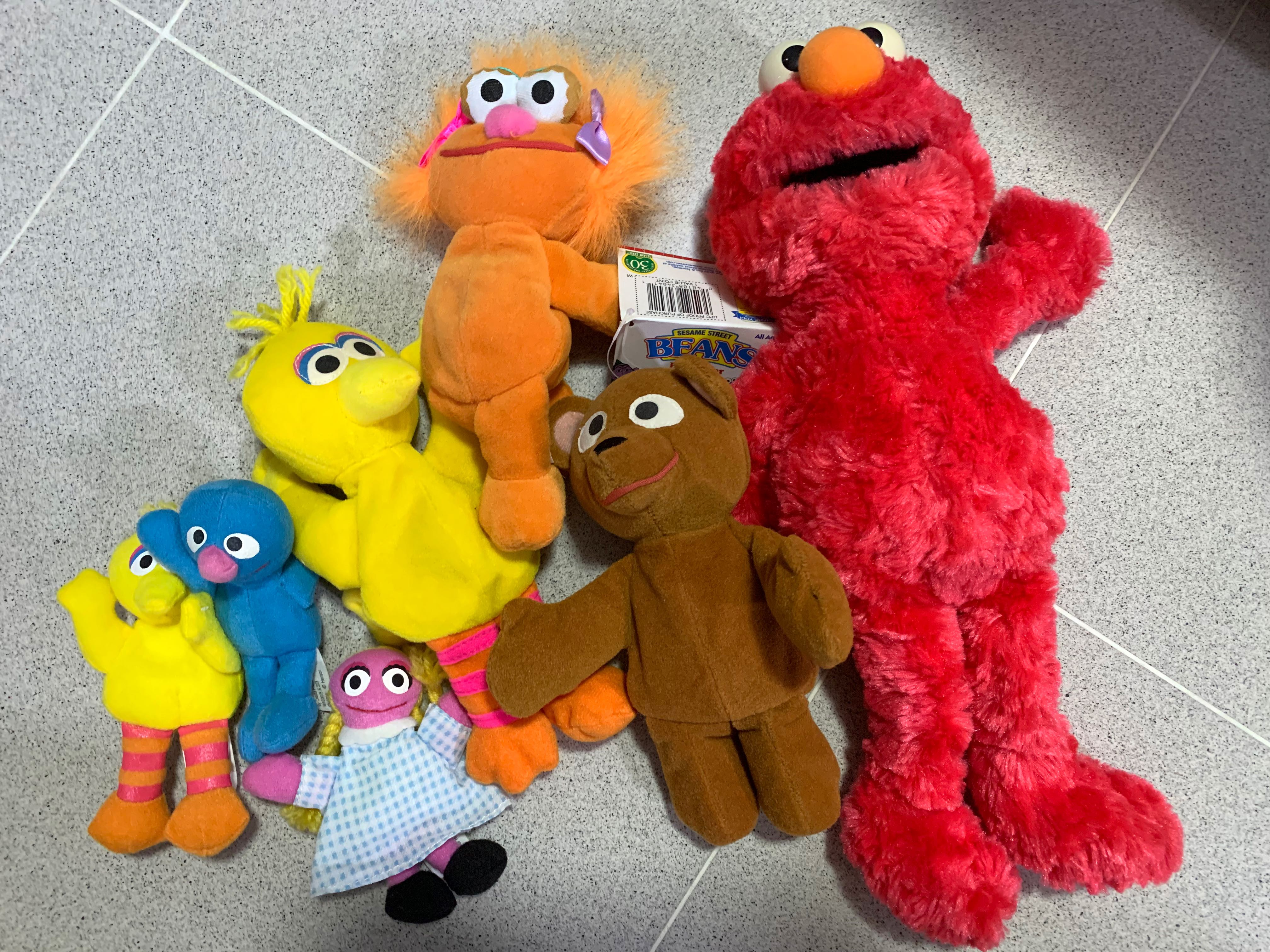 $5 Sesame Street Bundle Soft Toys, Hobbies & Toys, Toys & Games on ...