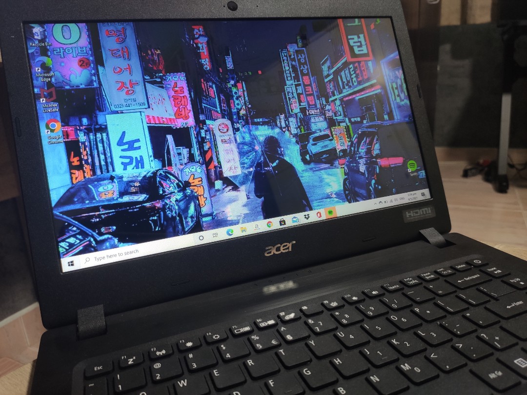 Acer Aspire 1 A114-32-C23U Black Laptop, Computers & Tech, Laptops & Notebooks on Carousell