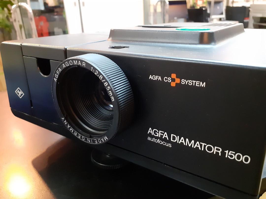 AGFA DIAMATOR 1500 SLIDE PROJECTOR 35MM, 攝影器材, 鏡頭及裝備 - Carousell