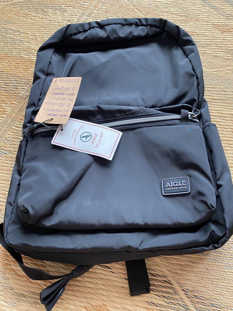 Aigle backpack with RFID inner pocket, 興趣及遊戲, 旅行, 旅遊 - 旅行必需品及用品 - Carousell