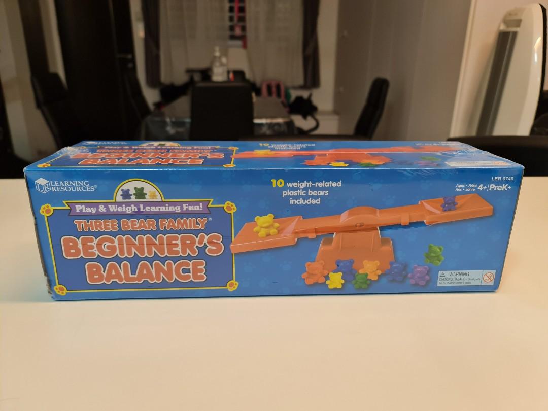Beginners balance + Teddy bear counters, Hobbies & Toys, Toys & Games ...