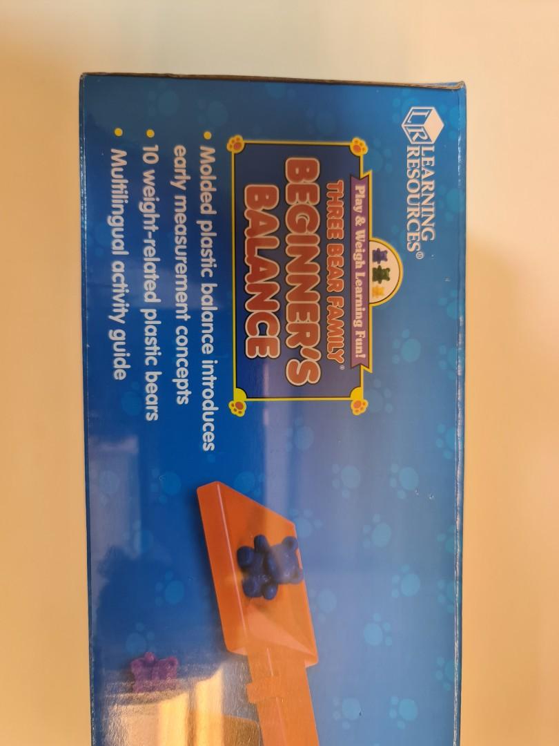 Beginners balance + Teddy bear counters, Hobbies & Toys, Toys & Games ...