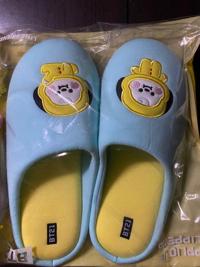 BT21 Slippers, Hobbies & Toys, Memorabilia & Collectibles, K-Wave on ...
