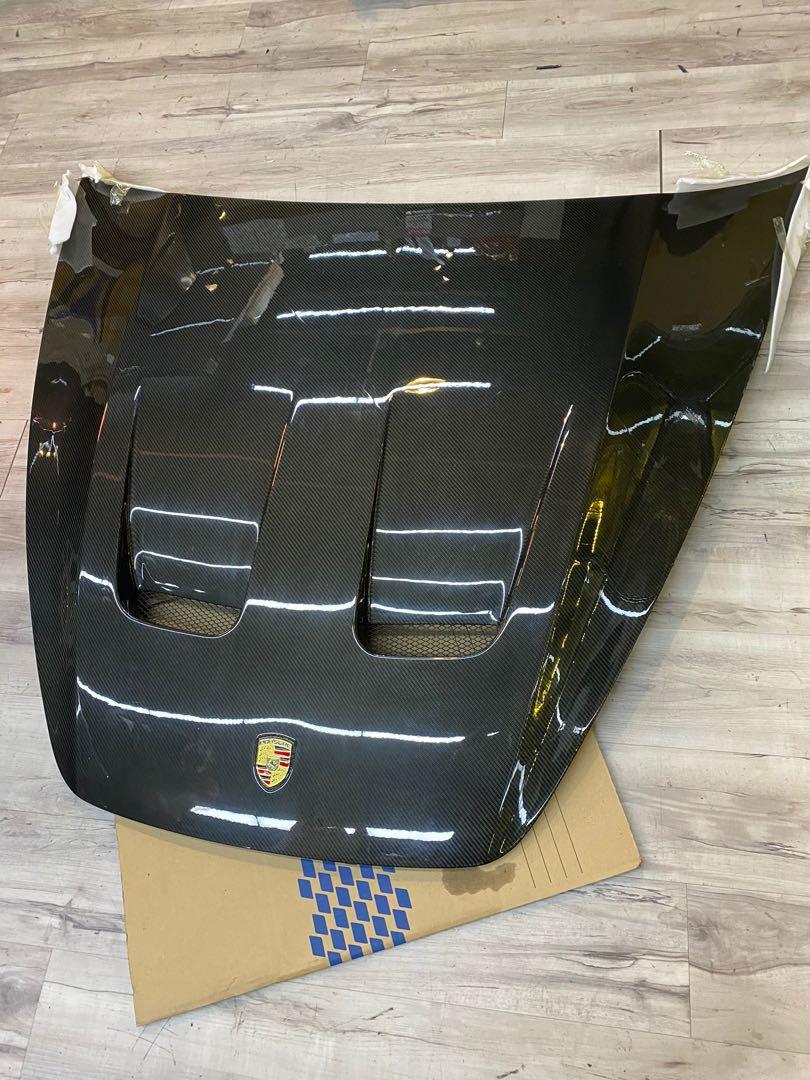 Cayenne 958 carbon fiber Hood bonnet accessories, Car Accessories ...