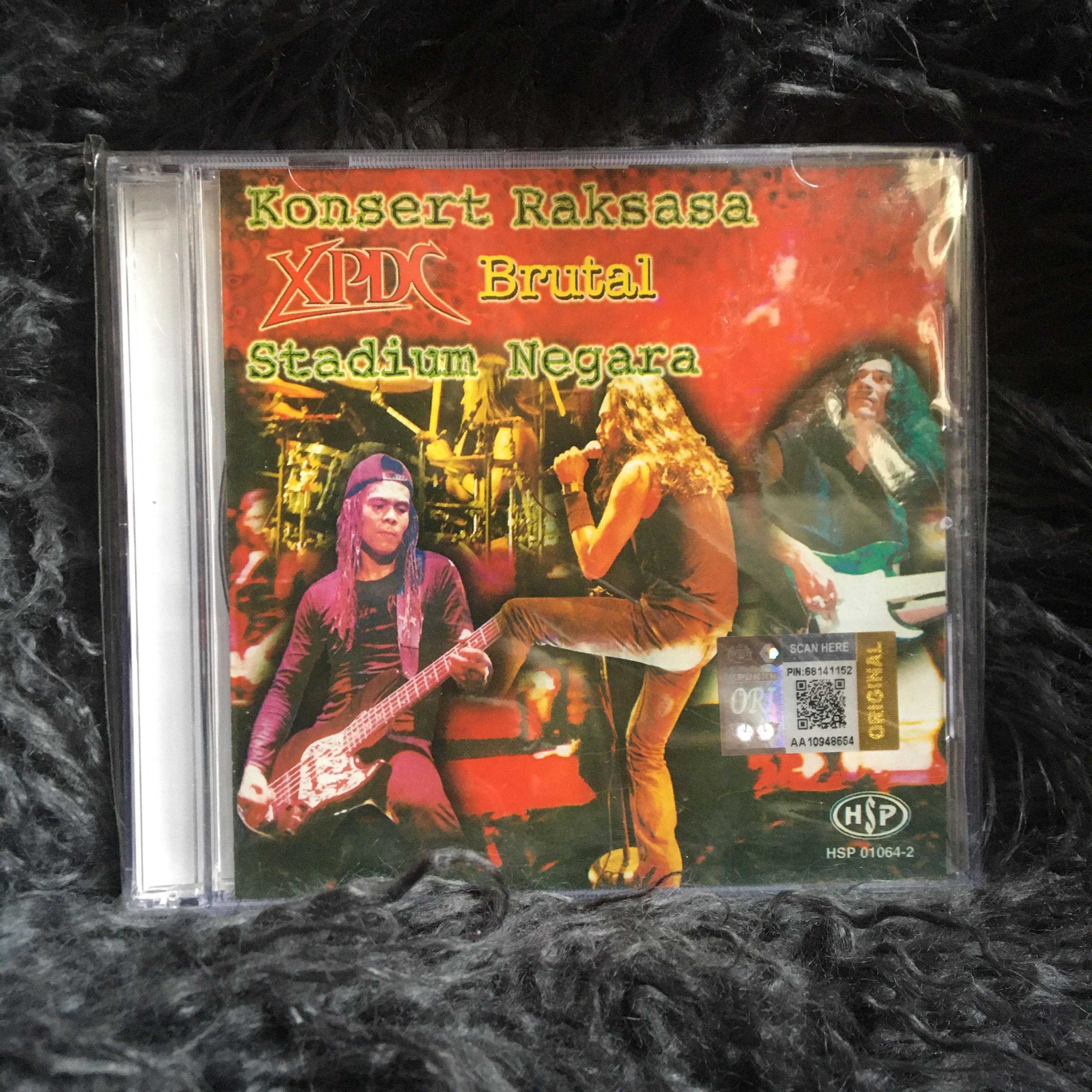CD KONSERT RAKSASA XPDC BRUTAL STADIUM NEGARA, Hobbies & Toys, Music ...