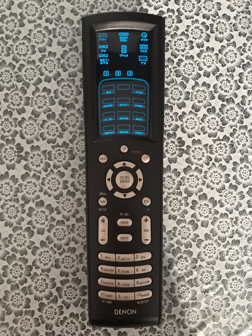 Denon remote control, Audio, Soundbars, Speakers & Amplifiers on Carousell