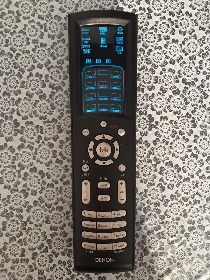 Denon remote control, Audio, Soundbars, Speakers & Amplifiers on Carousell