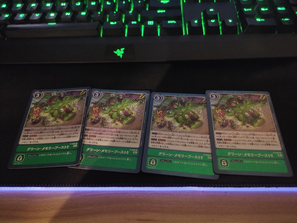 Digimon - Green Memory Boost Playset, Hobbies & Toys, Toys & Games on ...