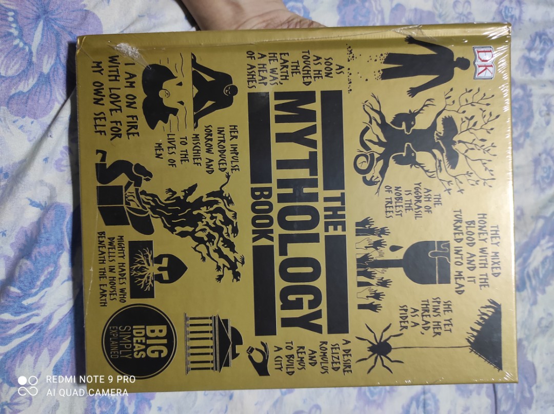 (DK HARDCOVER) The Mythology Book: Big Ideas Simply Explained, Hobbies ...