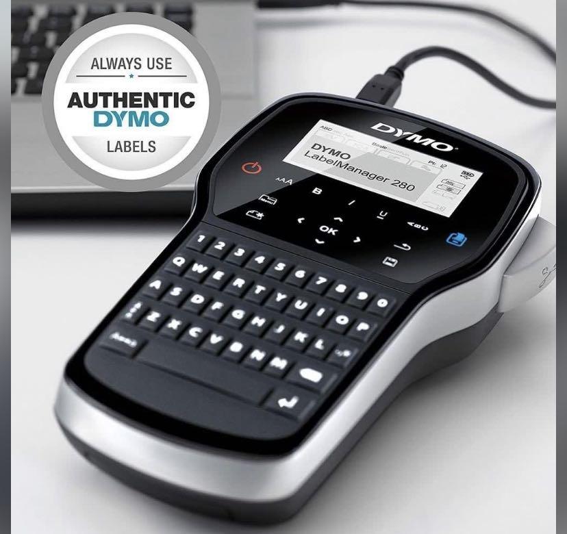 DYMO LabelManager 280 Rechargeable Handheld Label Maker with QWERTY ...
