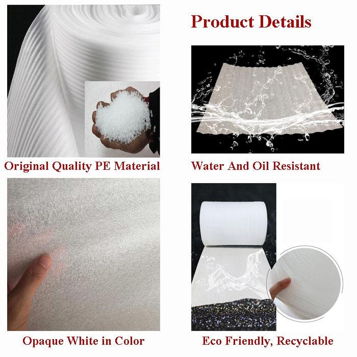 EPE Foam Wrap/Bubble Wrap/Packaging Wrap/Foam Roll/Pearl Cotton ...