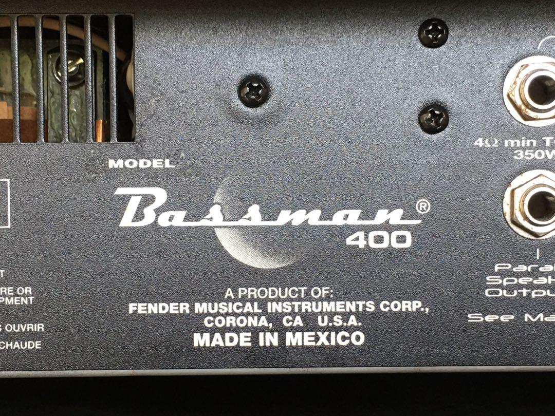 Fender Bassman 400/410H, Hobbies & Toys, Music & Media, Musical ...