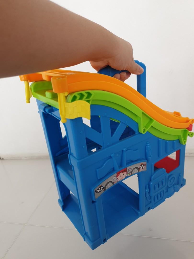 Fisher Price Little People Car Ramp, Babies & Kids, Infant Playtime on ...