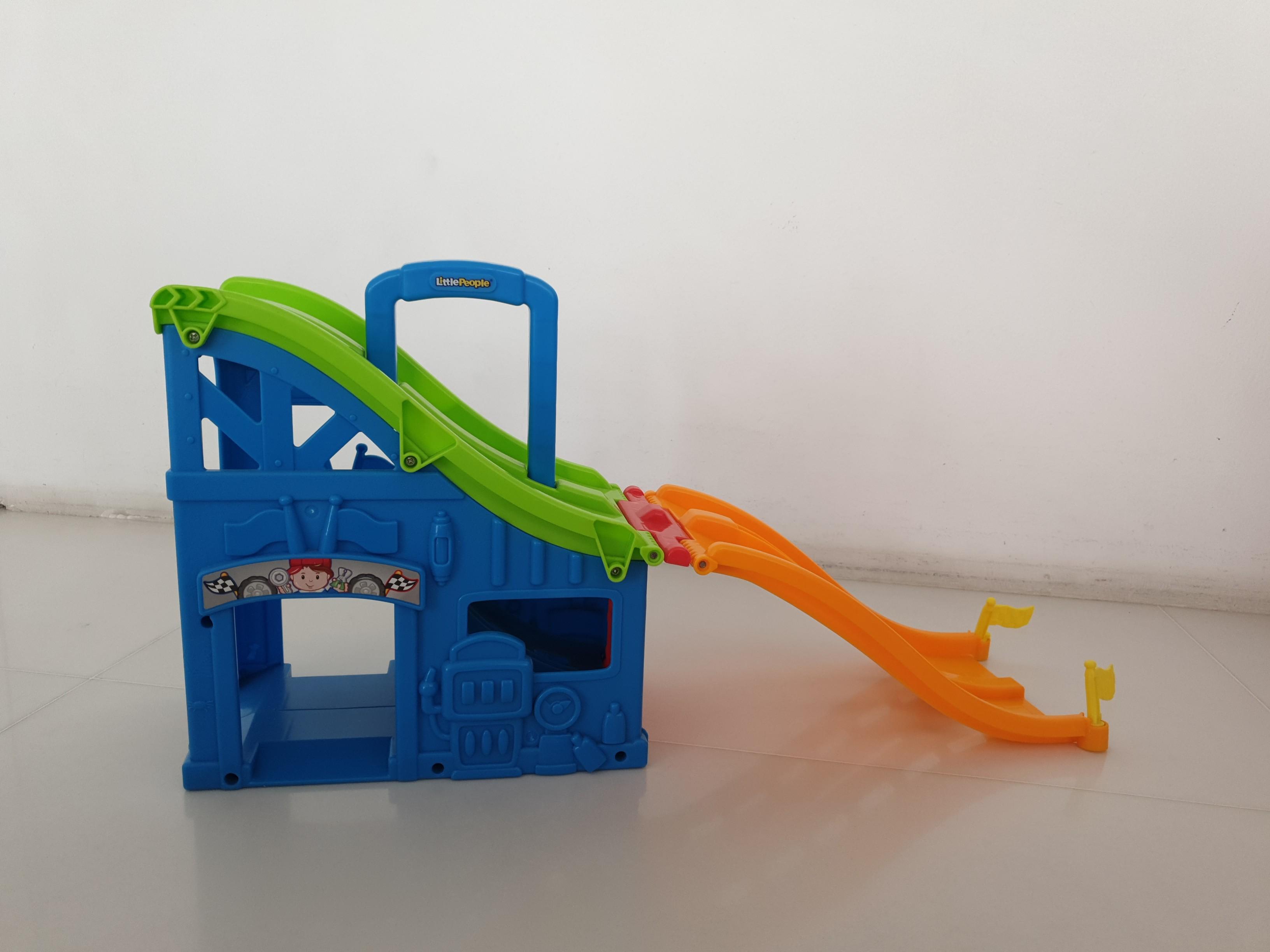 Fisher Price Little People Car Ramp, Babies & Kids, Infant Playtime on ...