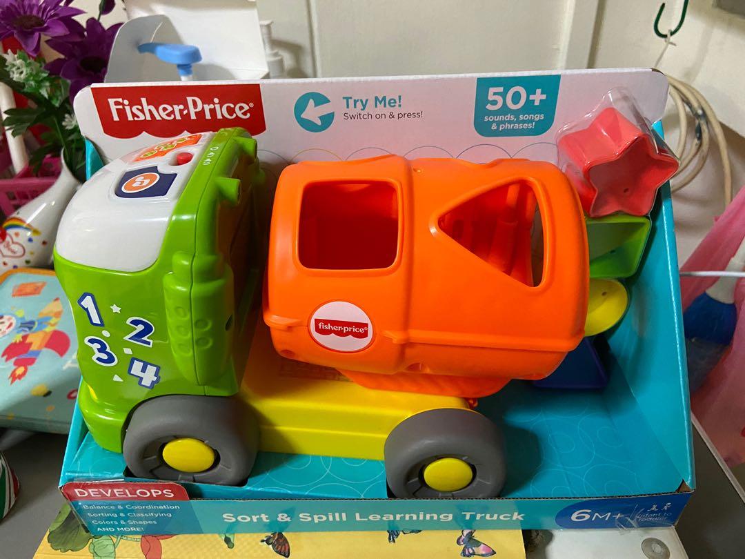 Fisher-Price Sort and Spill Learning Truck, Babies & Kids, Infant ...