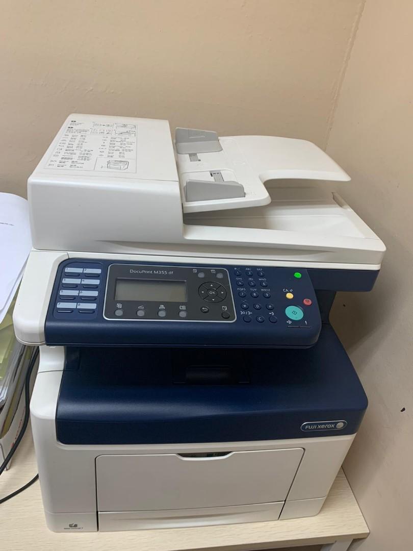FUJI XEROX DOCUPRINT M355DF, Computers & Tech, Printers, Scanners ...