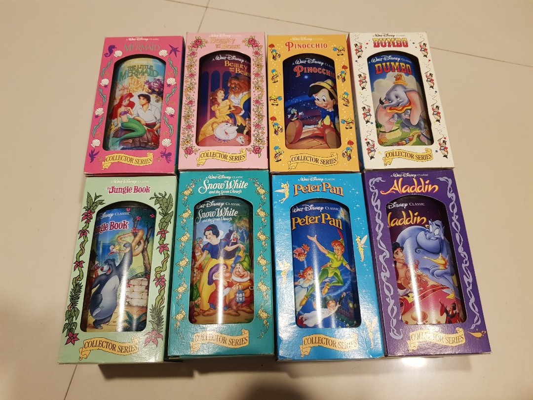 Full set of collectable Walt Disney cups, Hobbies & Toys, Memorabilia ...