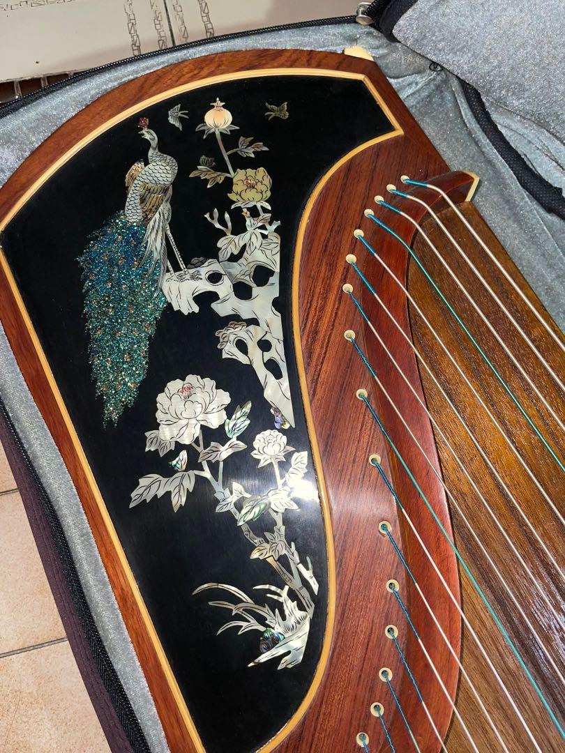 gu zheng full set !!!! chinese instrument , Hobbies & Toys, Music ...