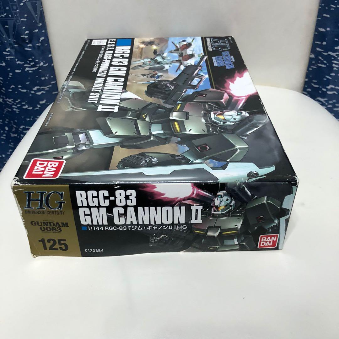 機動戰士高達HG GUNDAM 1/144 HGUC 0083 GUNDAM RGC-83 GM CANNON II 吉姆 高達模型玩具, 興趣及遊戲, 玩具 & 遊戲類 - Carousell