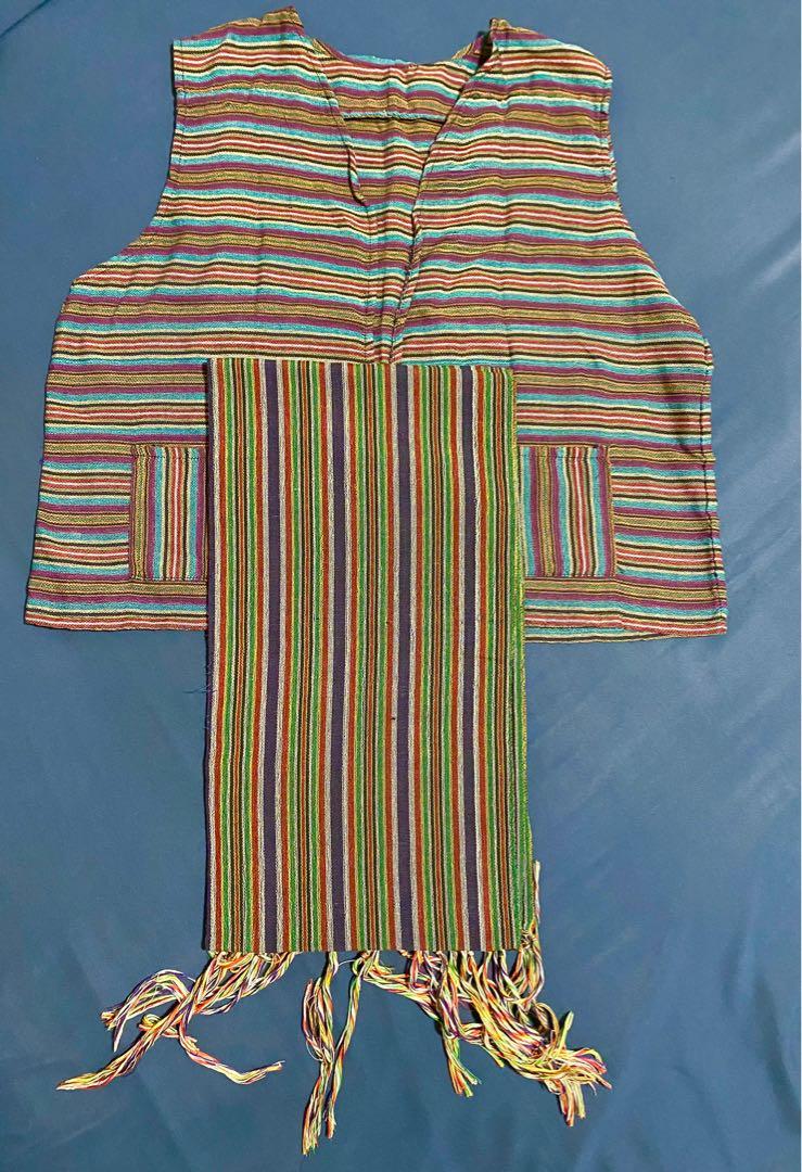 Igorot Costume - Vest and Bahag, Men's Fashion, Tops & Sets, Sets ...